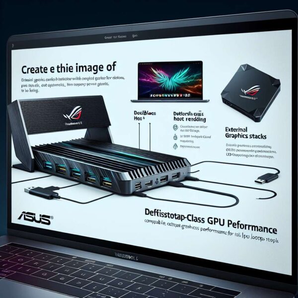 ASUS ROG XG Station 3 brings Thunderbolt 5 for gaming and Artificial Intelligence workflows ...