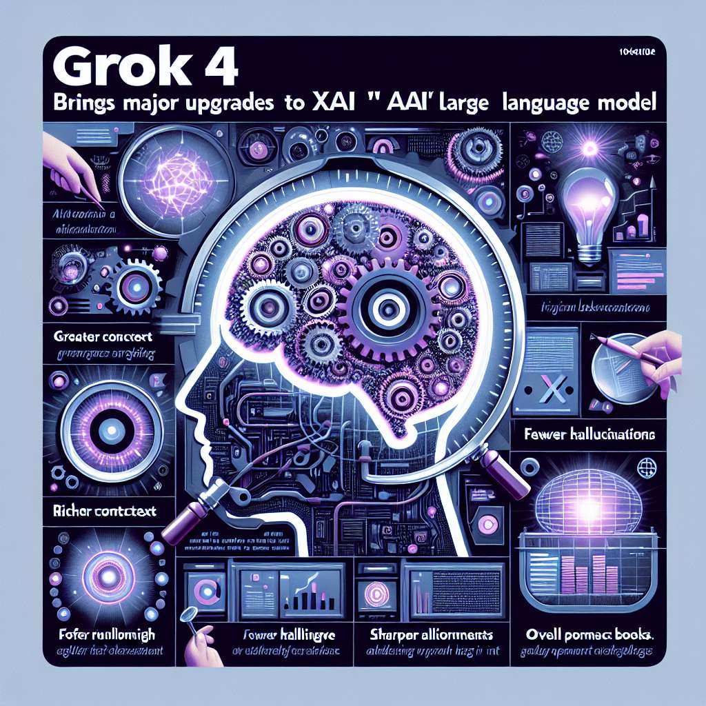 Grok 4 introduces major upgrades in large language modeling – Epium