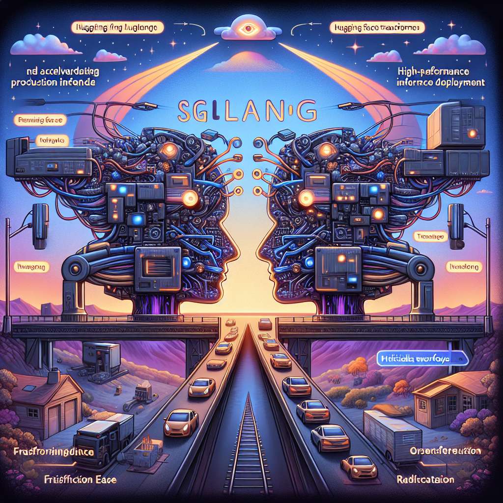 SGLang integrates Hugging Face transformers for high-performance ...